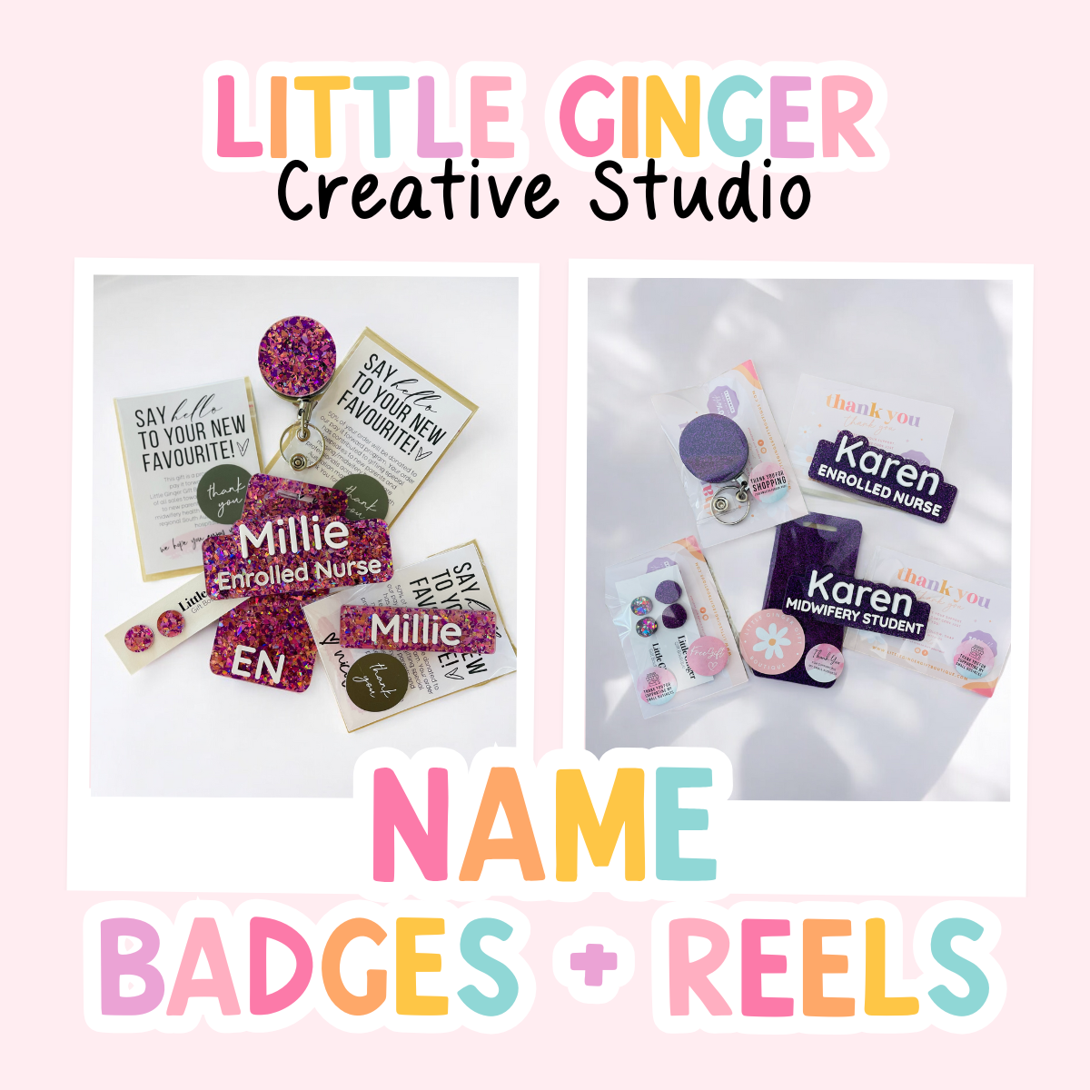 Name Badges – Little Ginger Gift Boutique